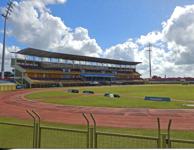 Mauritius Island - Anjaley Stadium [spoA09] - $1.00 : Postcard Interactive
